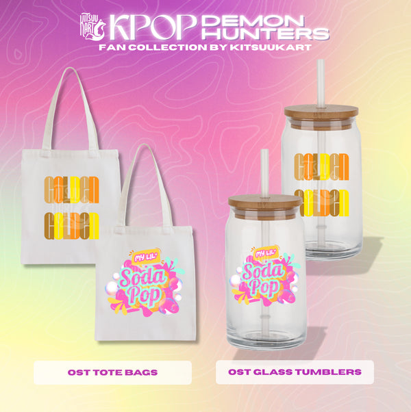 KPOP DEMON HUNTERS FAN MERCH BY KITSUUKART | KDH ART MERCH – kitsuukart